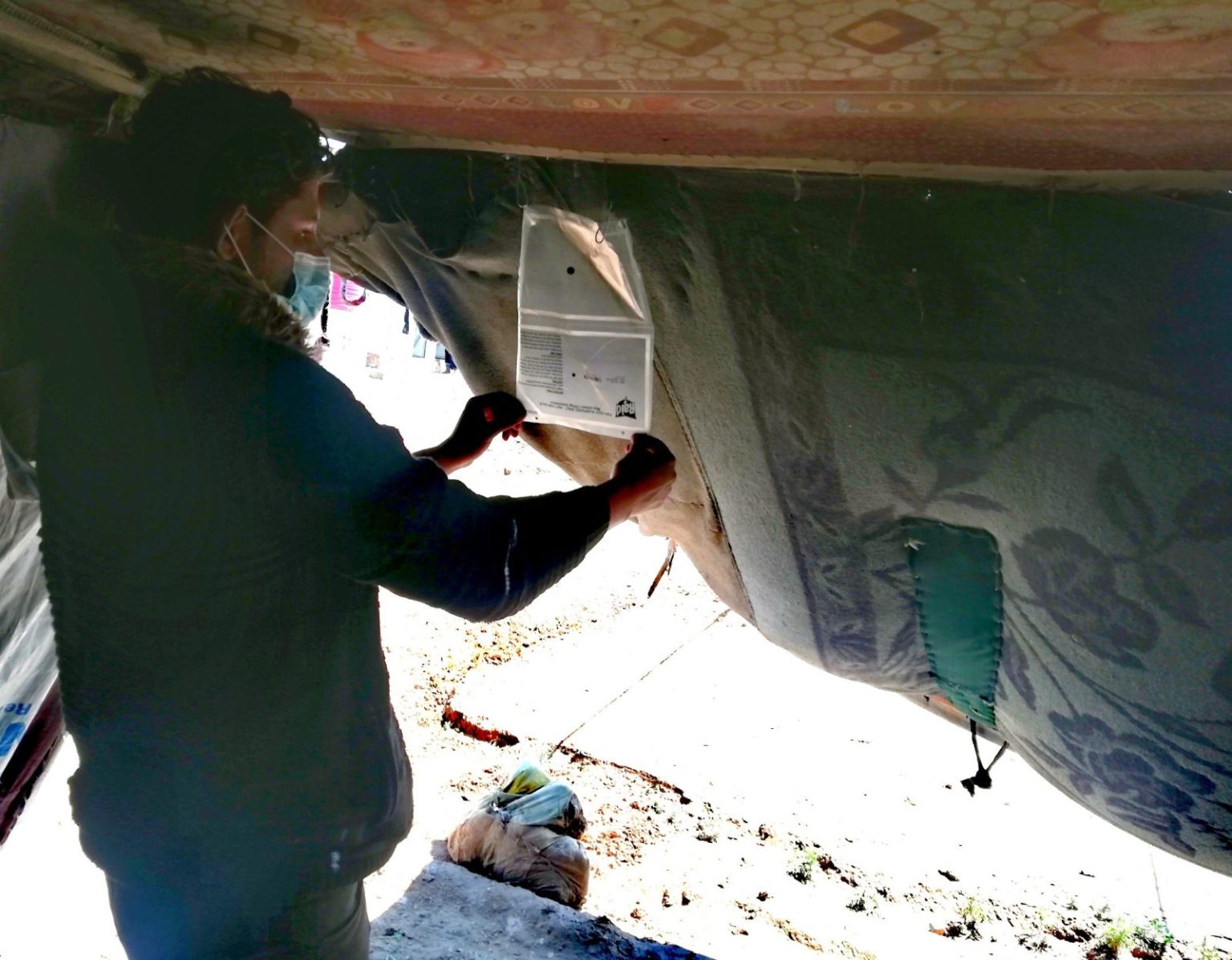 Enhancing protection against vector-borne diseases in forcibly ...